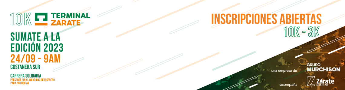 10K Terminal Zárate - Inscripción